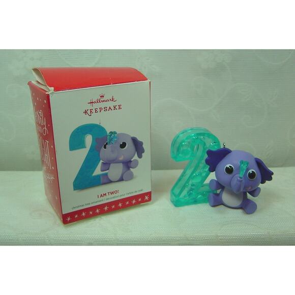 Hallmark | Holiday | Hallmark I Am Two Birthday Ornament | Poshmark